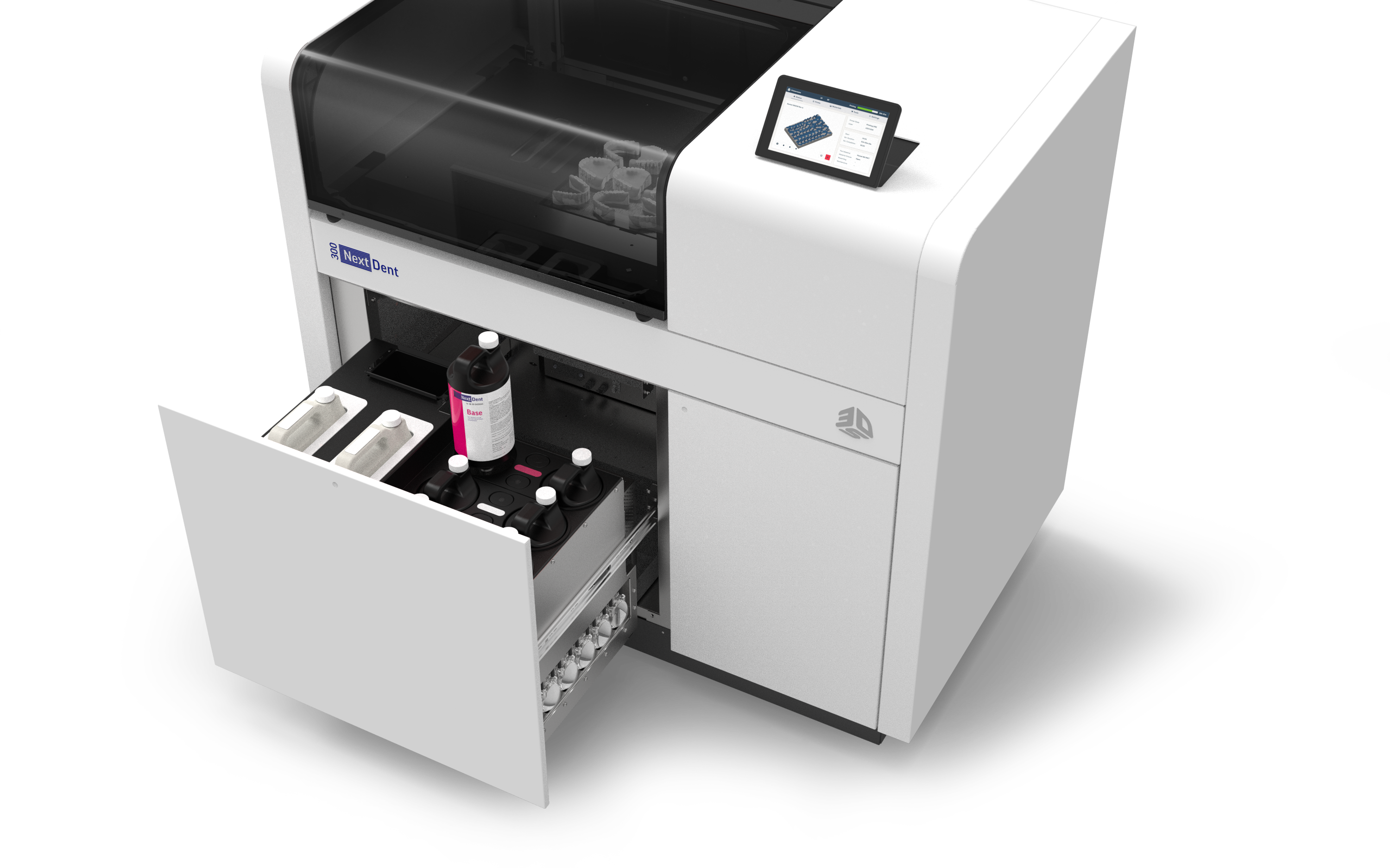 NextDent 300 Material Cartridge Removal and Installation